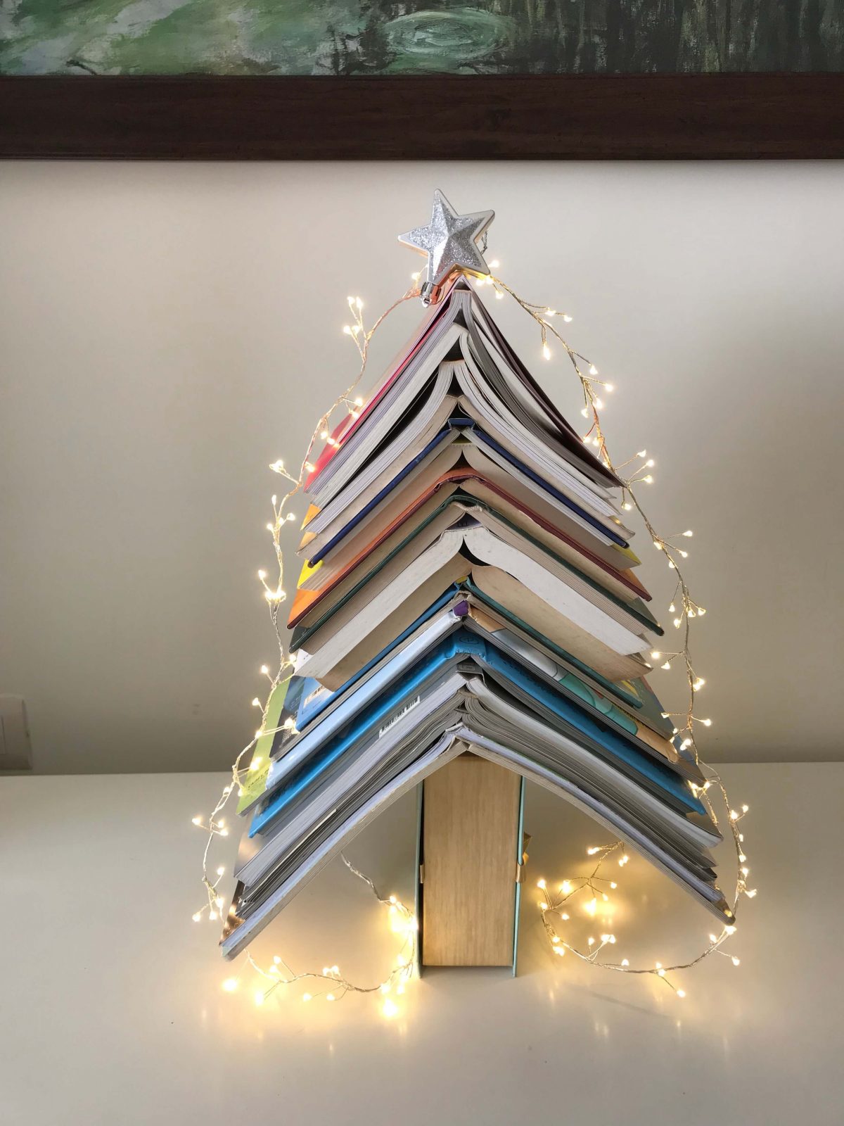 DIY Christmas Tree | Christmas Book Tree | AA Living