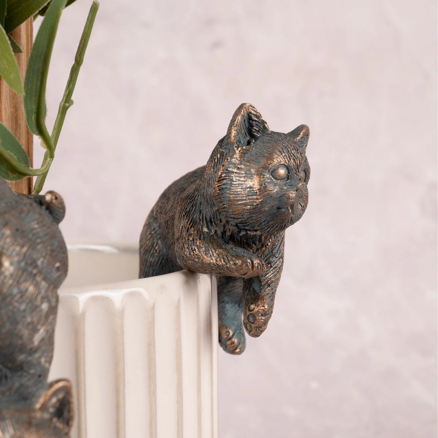 Cat Pot Hangers Set of 3 (Blue Green) – AA Living