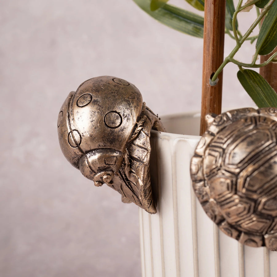 Garden Decor Pot Hangers Set of 3 (Gold) – AA Living