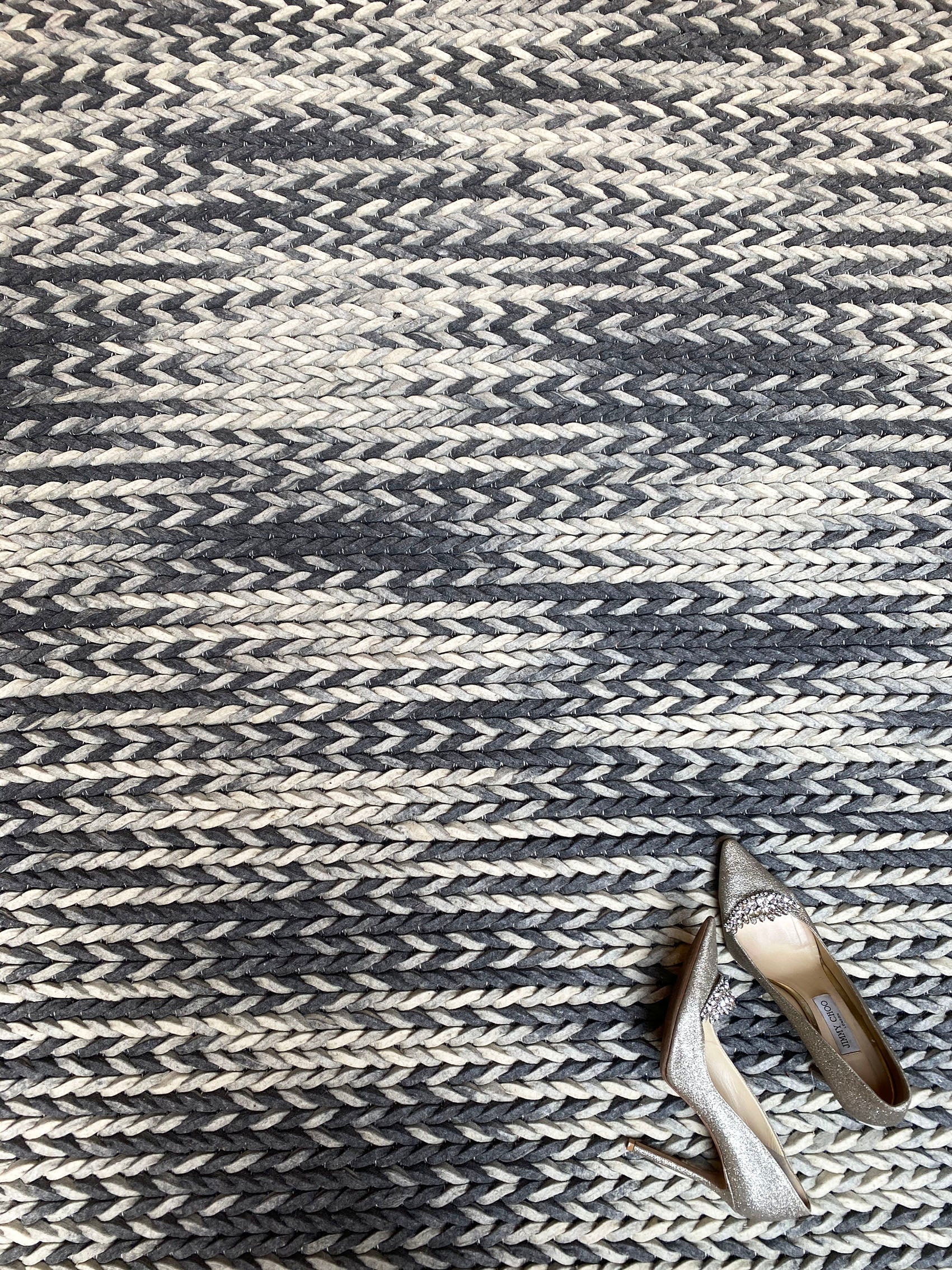 Chunky Felt Braid Rug (Colour Options) – AA Living